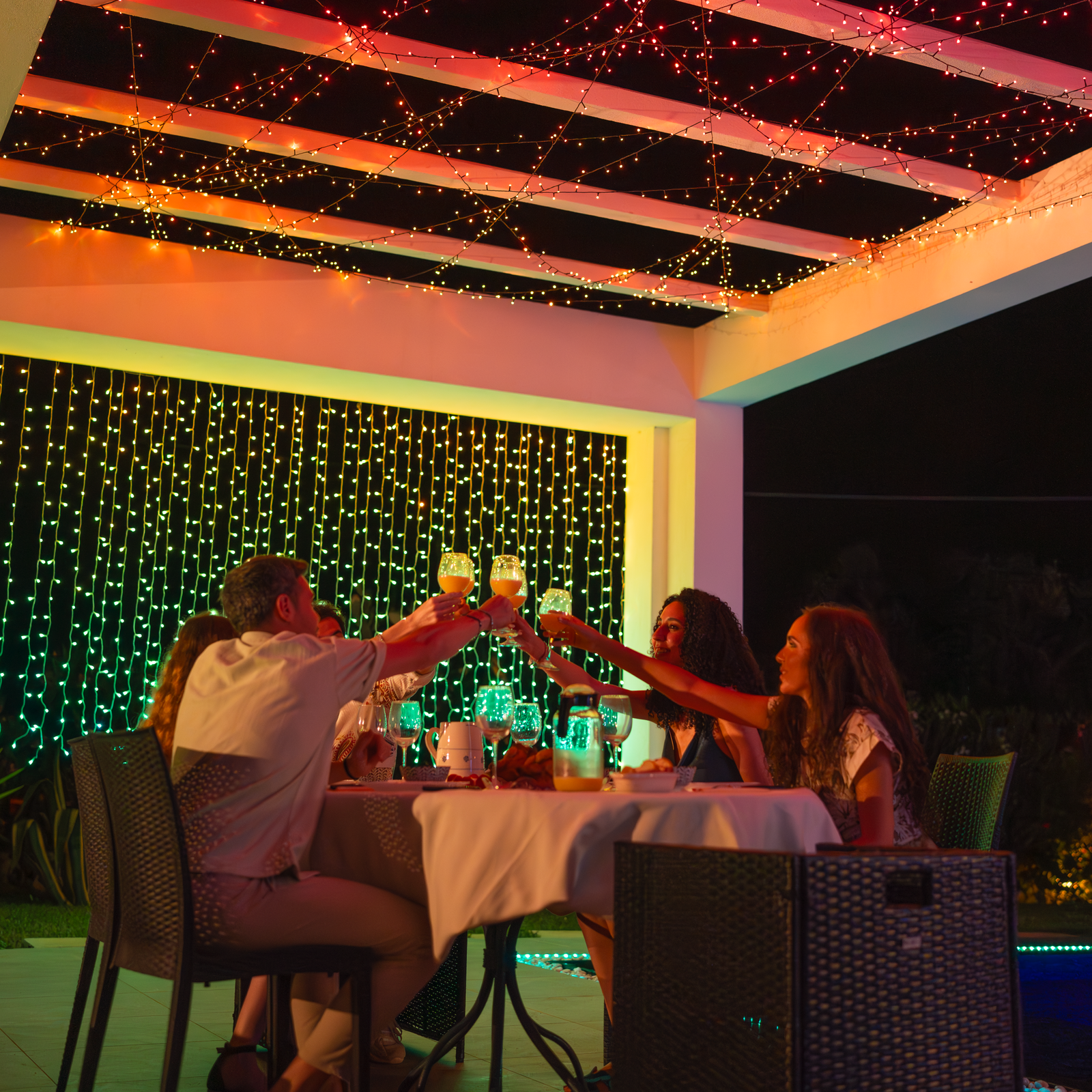 Multicolor Smart String Lights for Indoor & Outdoor | Twinkly