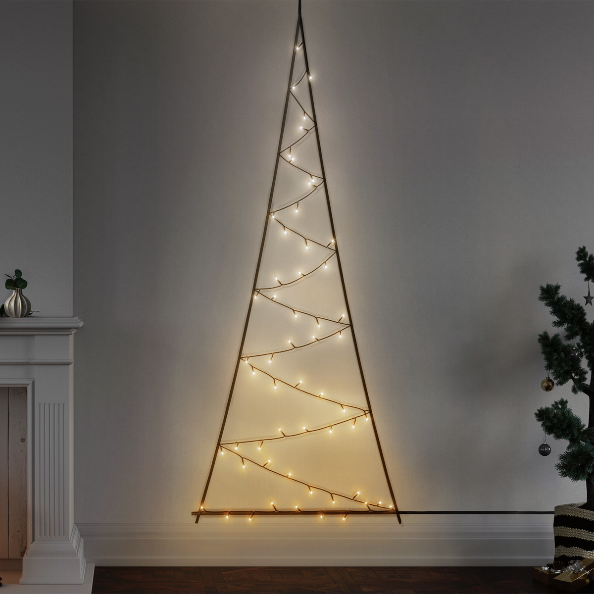 2D Light Tree: LED Indoor & Outdoor Flat Christmas Tree | Twinkly