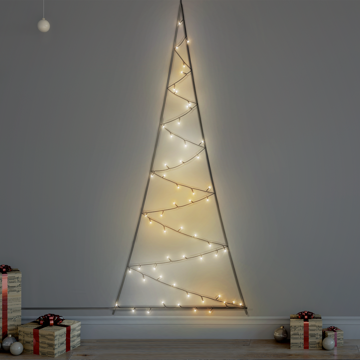 2D Light Tree: LED Indoor & Outdoor Flat Christmas Tree | Twinkly