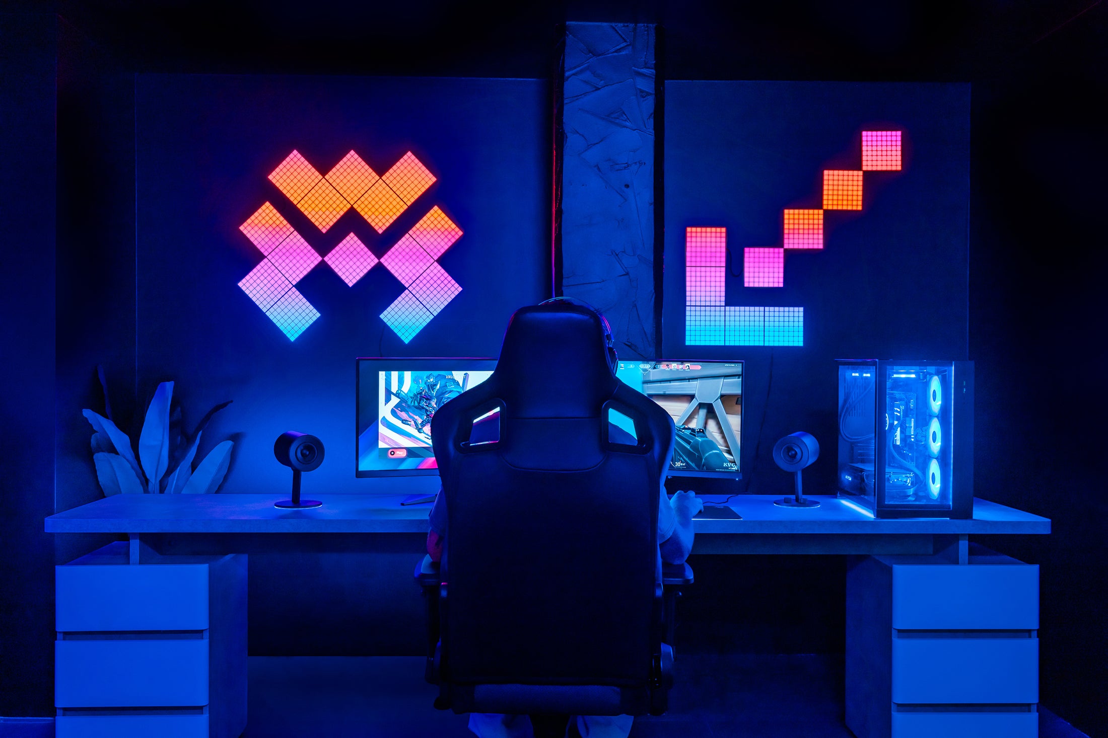 Square Lights: Smart LED Wall Panels for Indoor | Twinkly