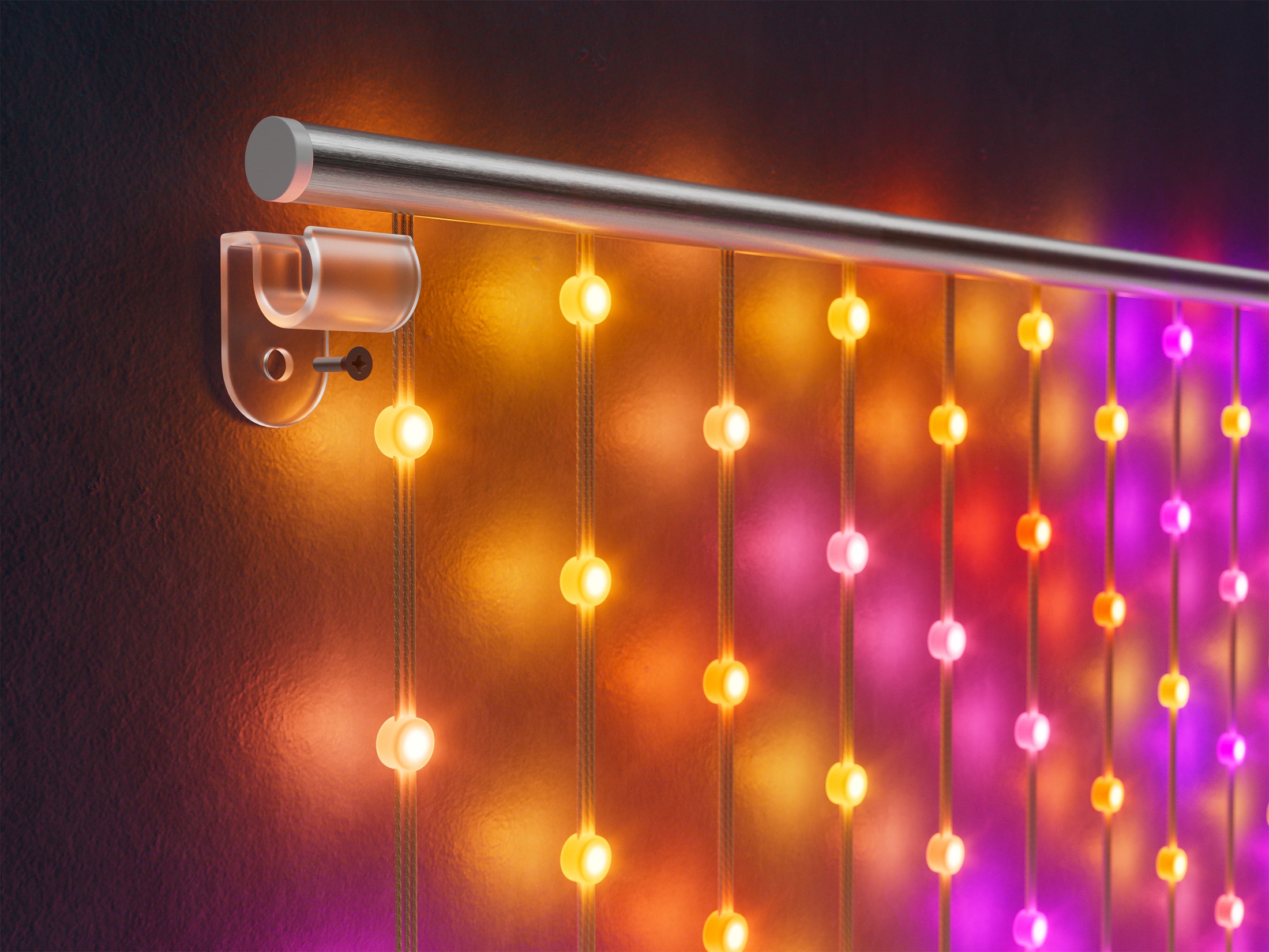 Matrix: Smart LED Light Curtain for Decor & Gaming | Twinkly